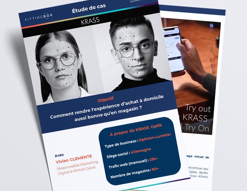 KRASS rend l'expérience d'achat de lunettes en ligne plus immersive